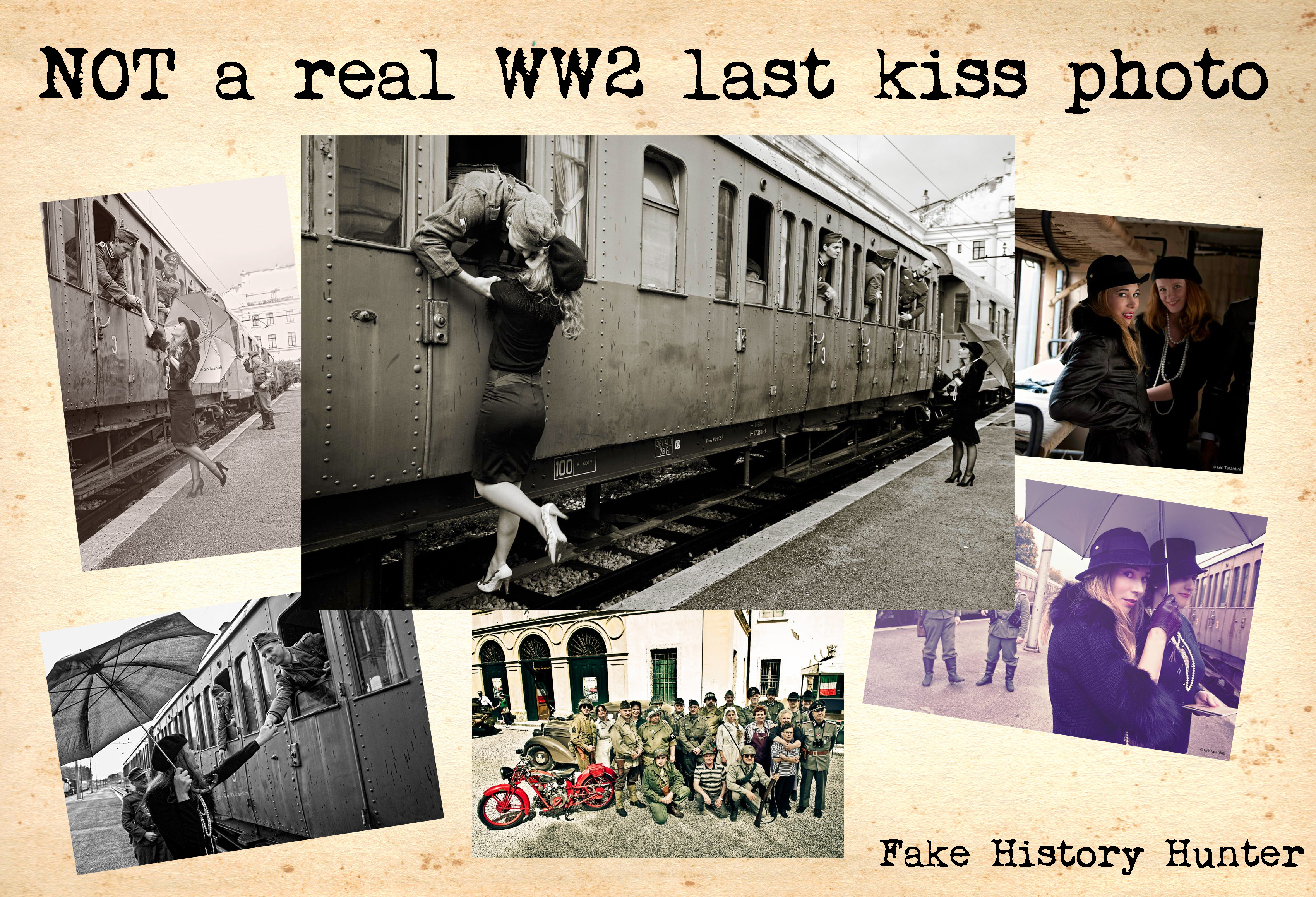 NOT a real WW2 last kiss photo – Fake History Hunter