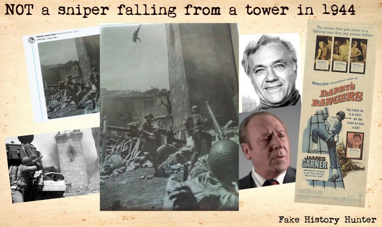 NOT a sniper falling from a tower in 1944 – Fake History Hunter