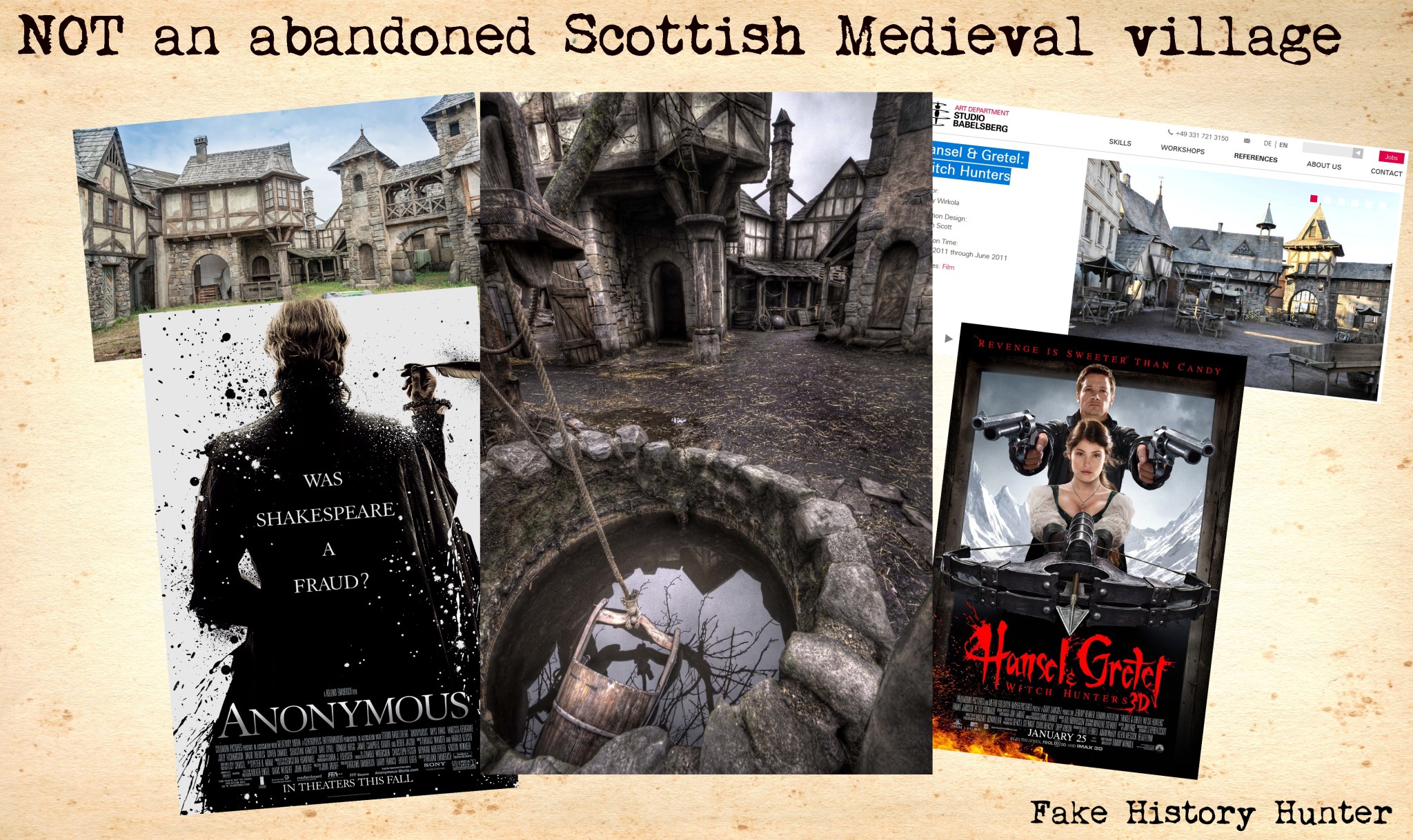 NOT an abandoned Scottish Medieval village – Fake History Hunter
