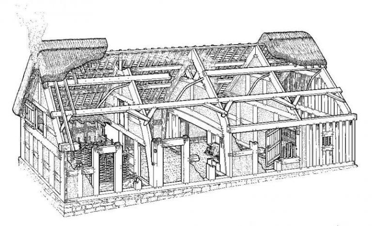 Did medieval people share their homes with cattle? – Fake History Hunter